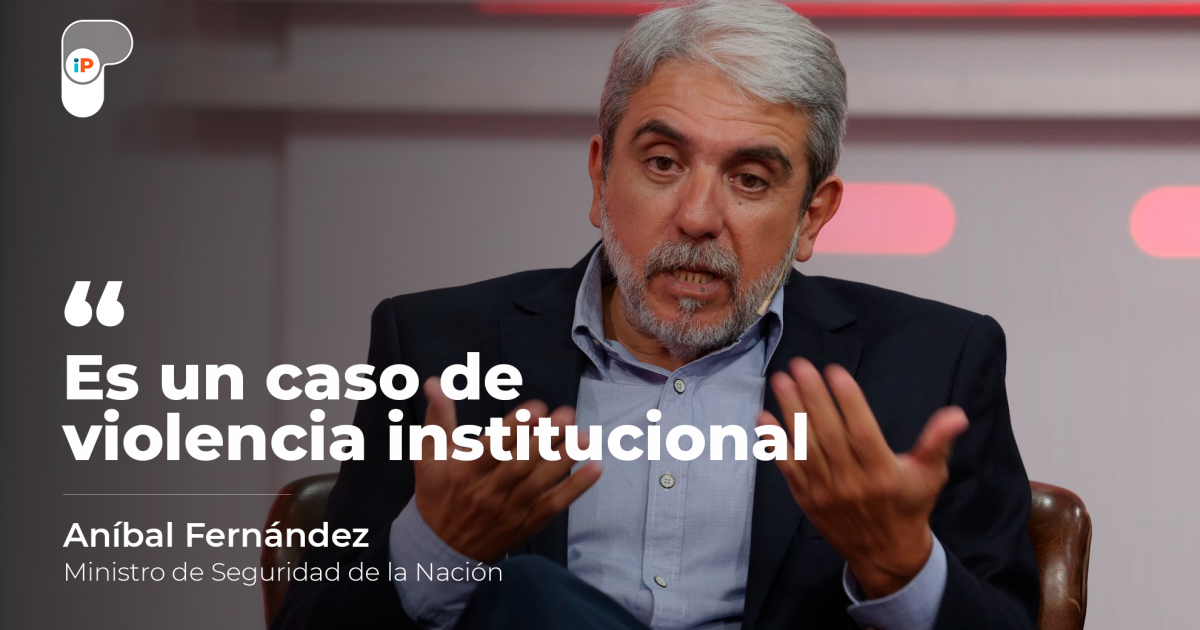 Aníbal Fernández sobre los policías que mataron a Lucas González: "No ...