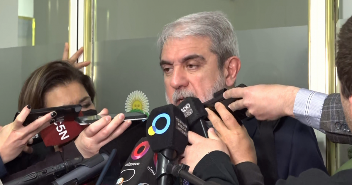 Aníbal Fernández aseguró que "no hubo represión" en el desalojo en ...