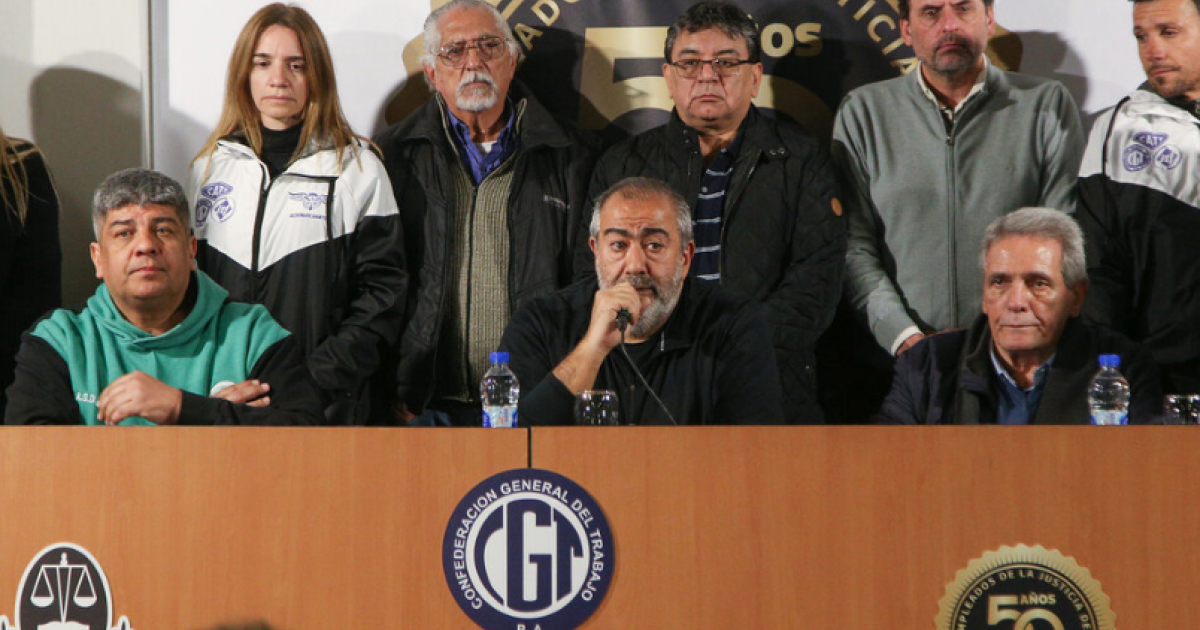 CGT: 17 de octubre sin marcha y el lanzamiento de un nuevo frente para ...